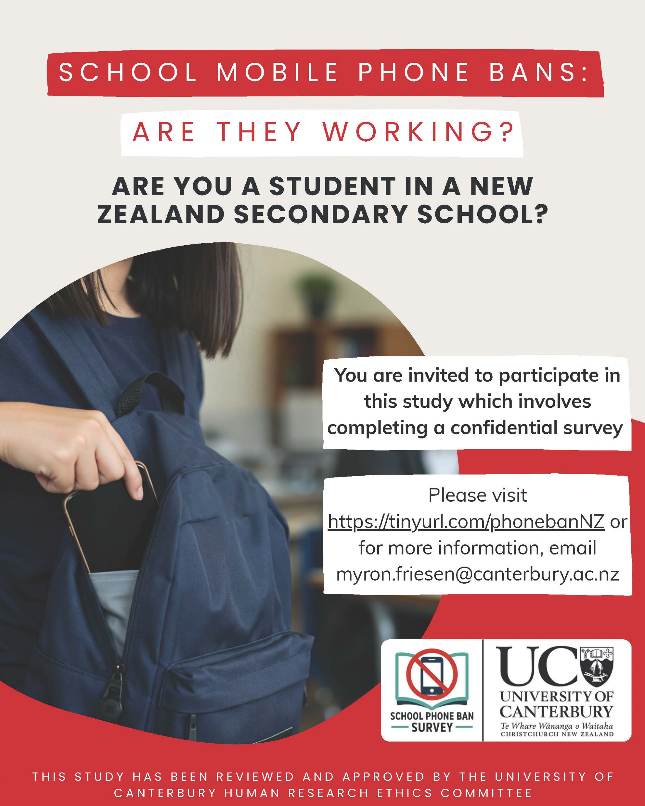 School Phone Ban Survey • Waitākere College